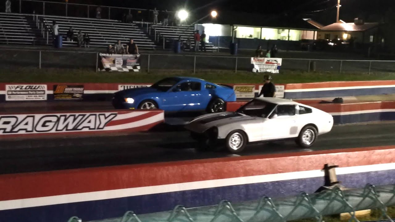 farmington dragway breaking half shaft - YouTube