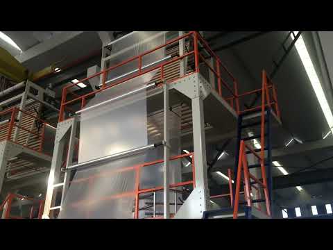 ABA film blowing machinery extrude blown film