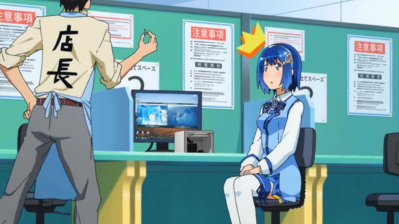 Windows 7 - Madobe Nanami no Commercial - YouTube