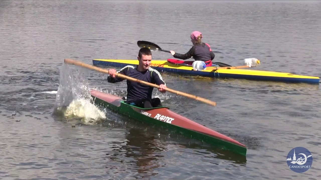 Bamboo paddling - kayak training - YouTube