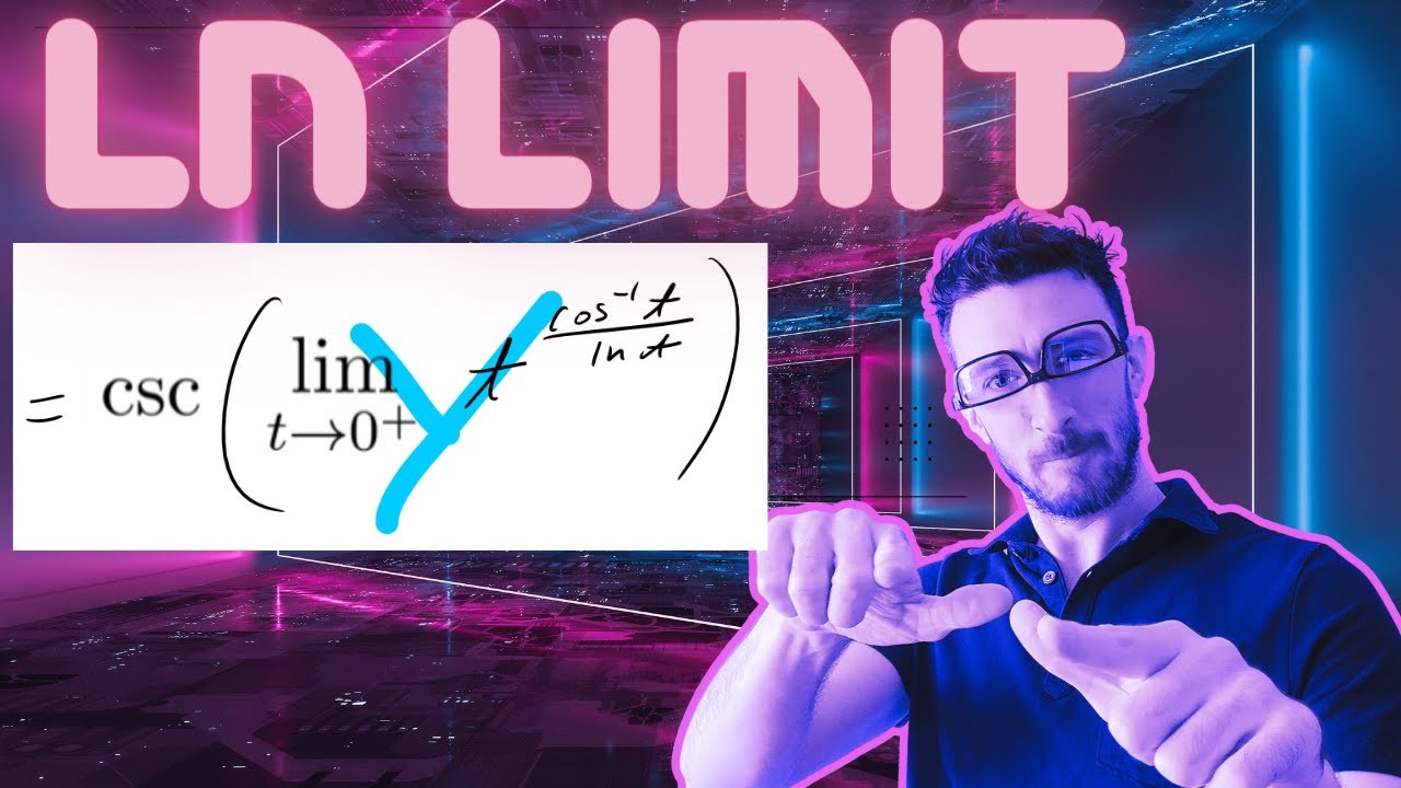 Limit by taking ln of both sides - YouTube