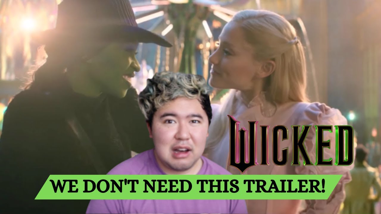 WICKED TRAILER 2 LIVE REACTION - YouTube