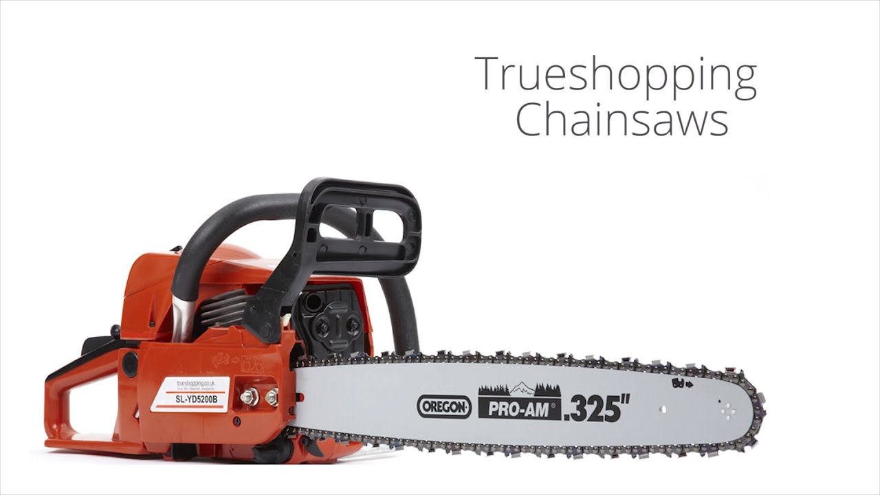 Trueshopping Petrol Chainsaw 20" 52cc Oregon® Chain & Bar - Raptor52 ...
