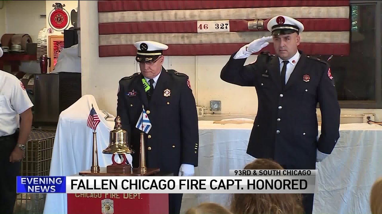 Fallen Chicago fireman honored for service - YouTube