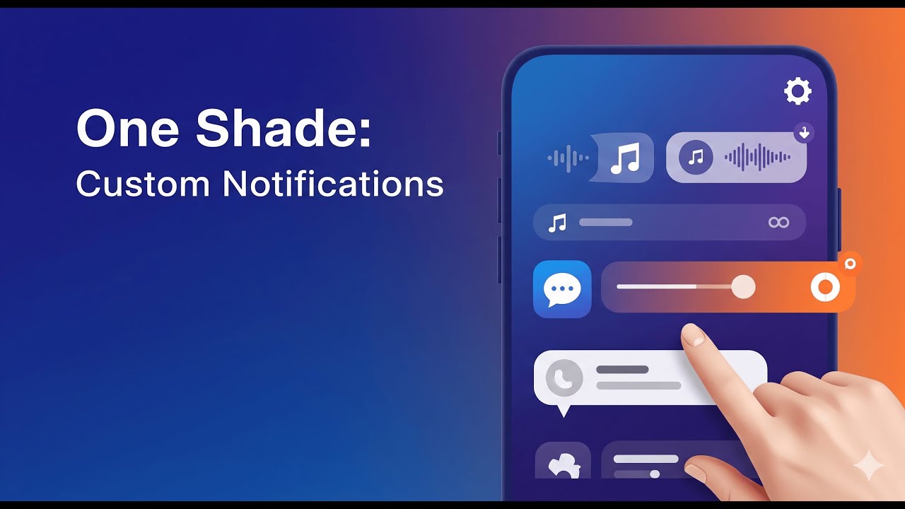 One Shade: Custom Notifications and Quick Settings - YouTube
