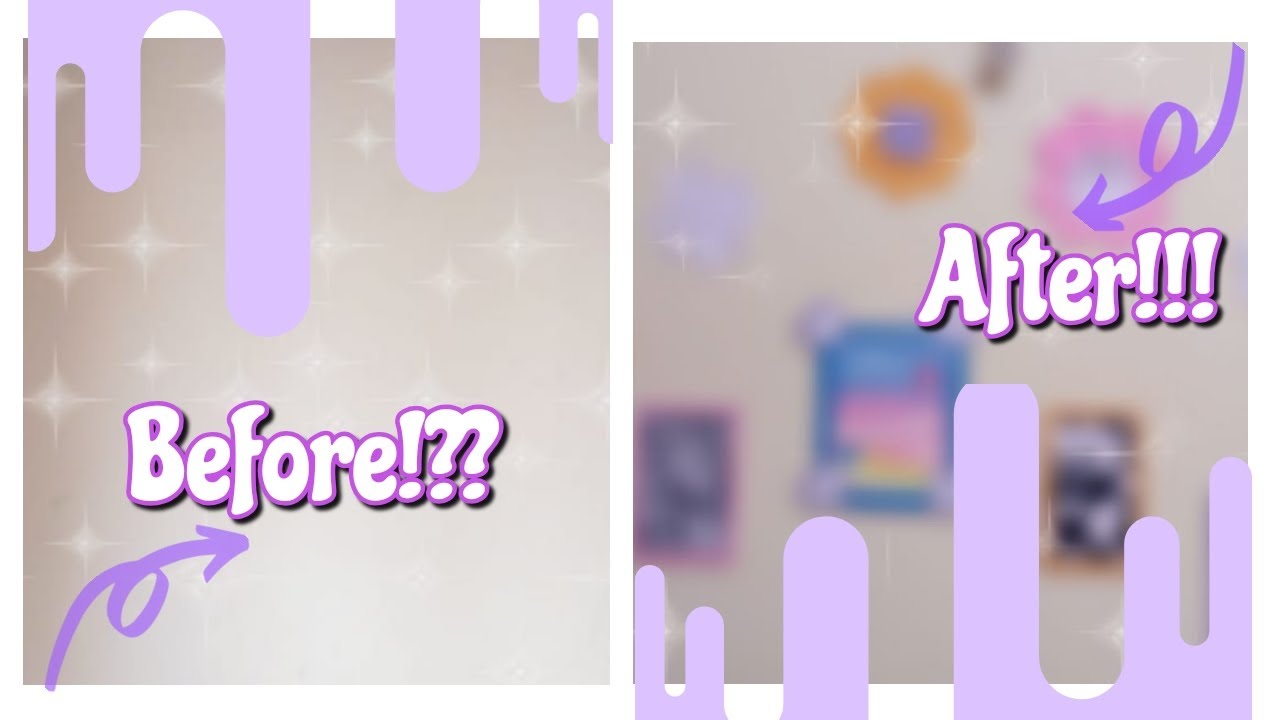 DIY *WALL TRANSFORMATION* UNDER A *BUDGET*//Easy and Fun!! - YouTube