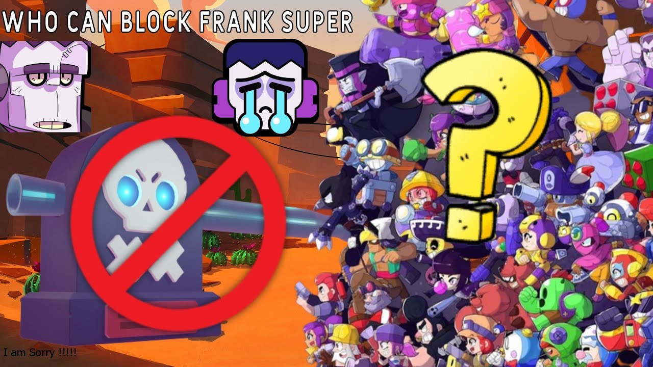 Who Can Parry Frank Super ? - Brawl Stars - YouTube