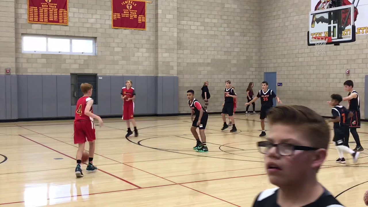 Dwyer Jr. Oilers vs. Tewinkle Middle School - 12/20/18 - YouTube