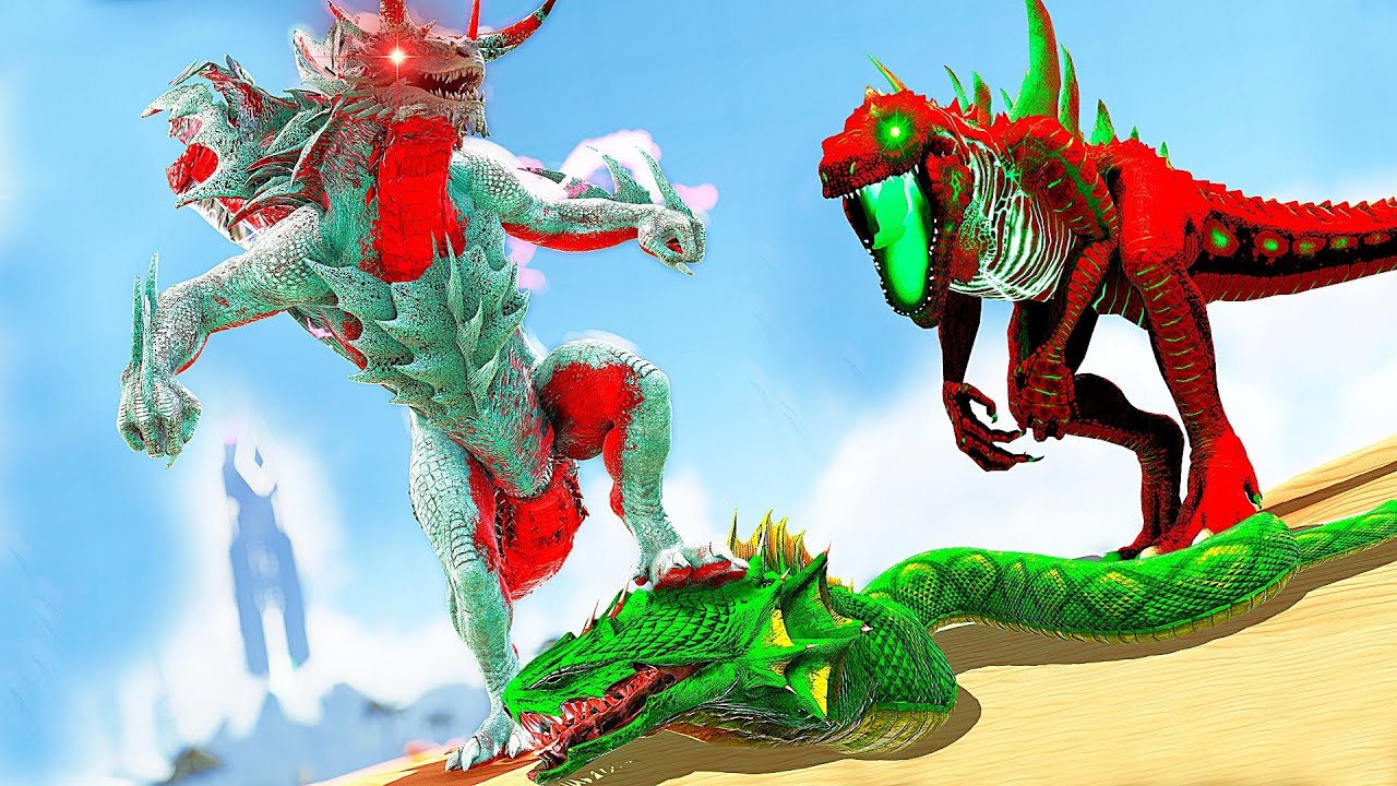 ELE NÃO RESISTIU A DOMESTICAÇÃO E MORREU! O MONSTRO MAIS PODEROSO! ARK ...