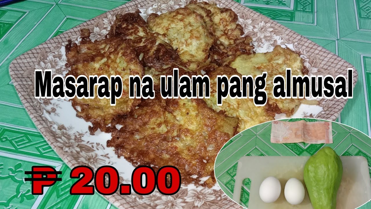 MASARAP NA ULAM PANG ALMUSAL SA HALAGANG 20 PESOS - YouTube