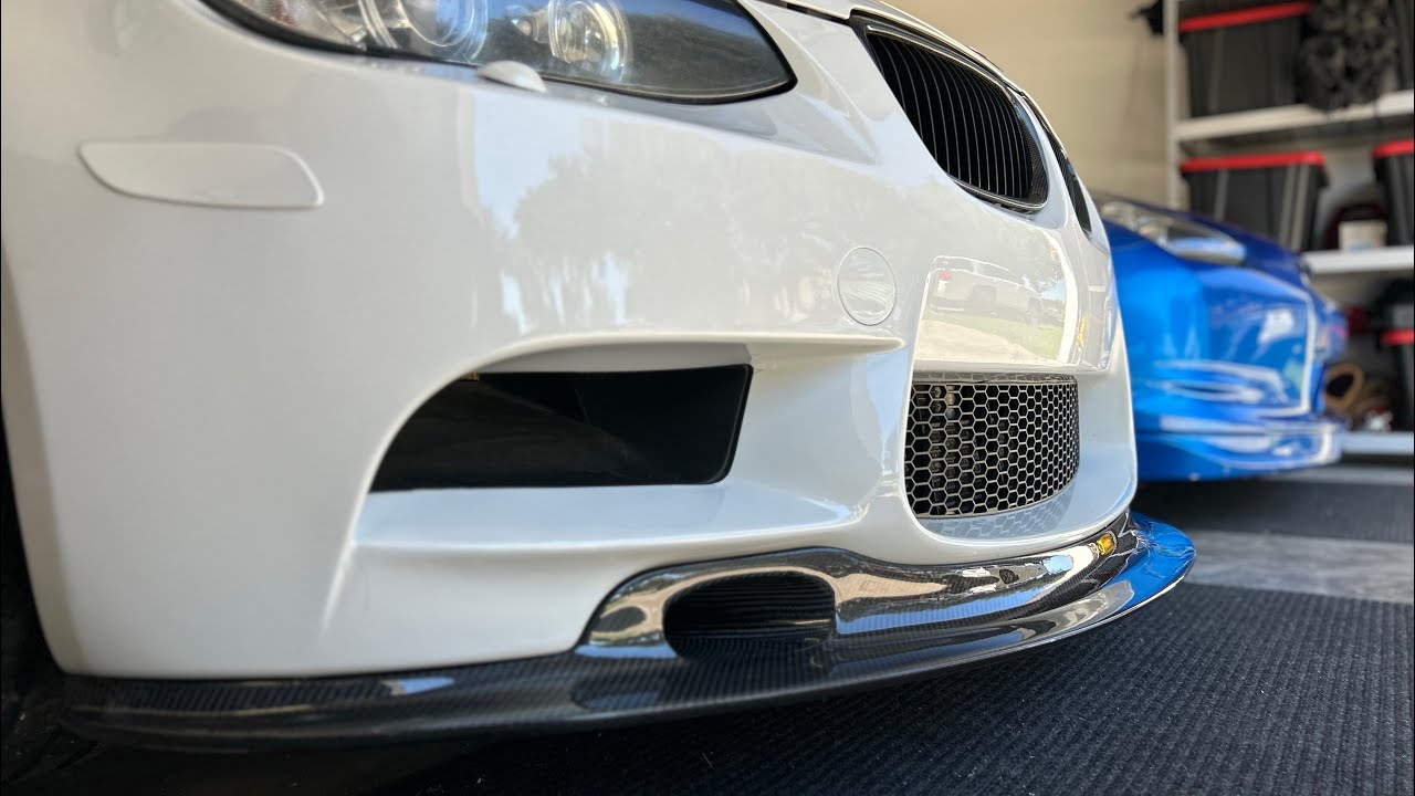 Part 2- POM Performance GT4 front spoiler install - YouTube
