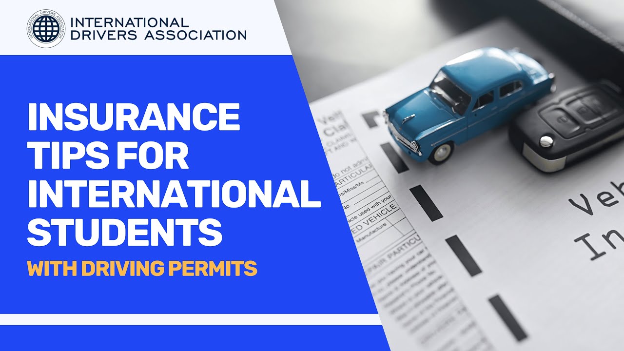 Insurance Tips for International Students with Driving Permits - YouTube