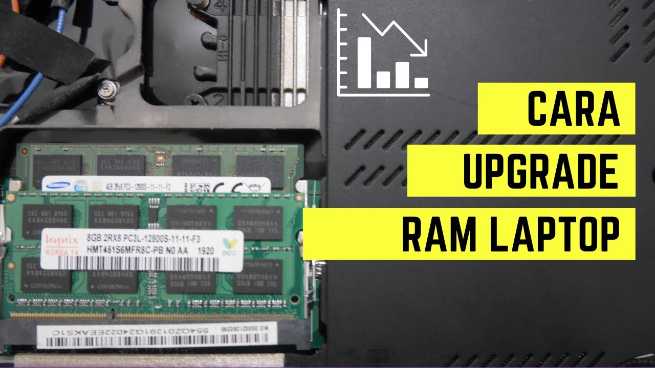 Gampang Banget, Cara Upgrade Ram Laptop sendiri - YouTube
