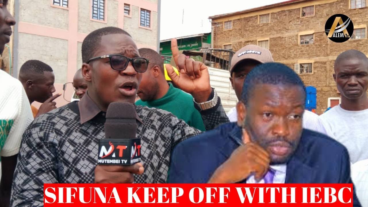 Sifuna Keep off with IEBC selection Panel!!angry Githurai Bunge ...