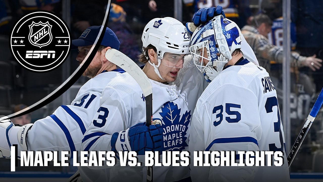 Toronto Maple Leafs vs. St. Louis Blues | Full Game Highlights | NHL on ...