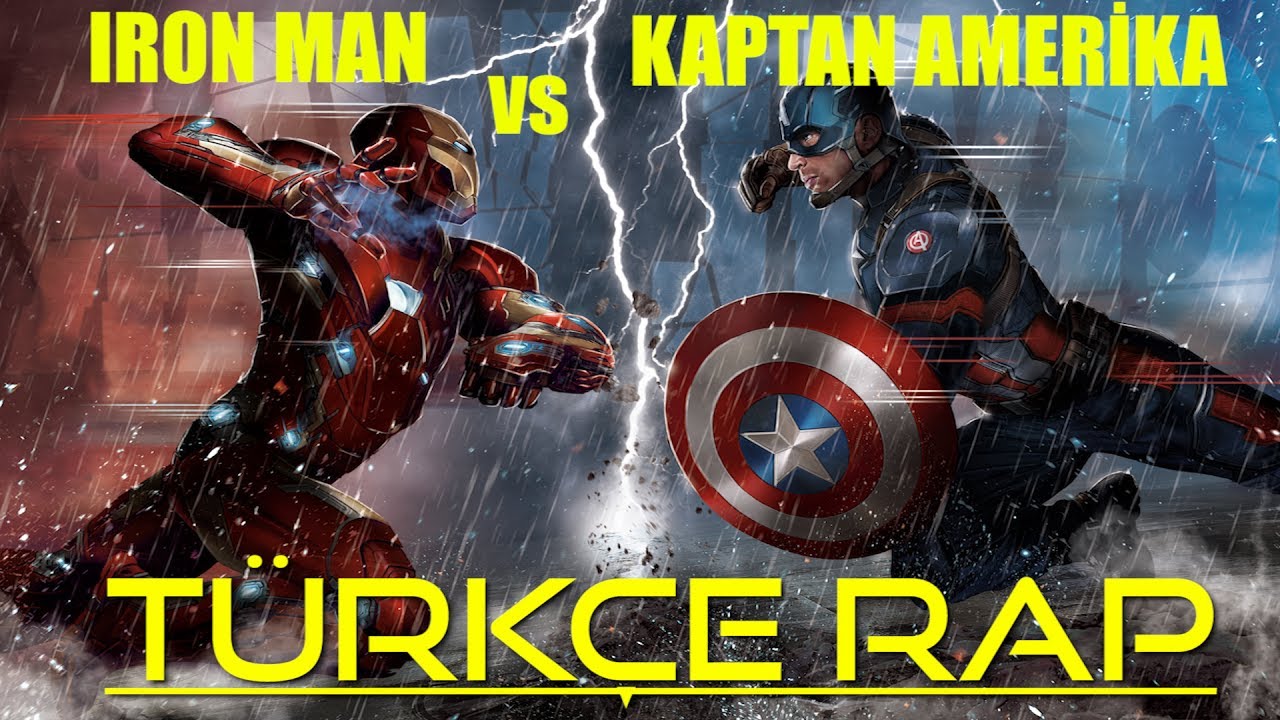 iron man vs Kaptan Amerika Rap Düellosu - Rapçi Süper Kahramanlar - YouTube