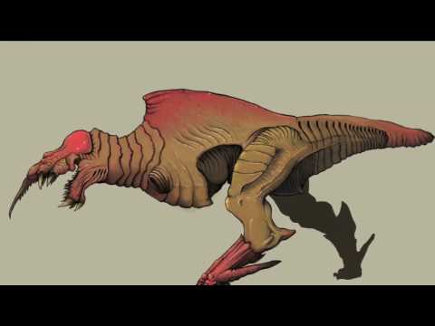 Bipedal Predator Timelapse - YouTube