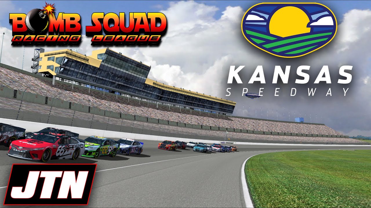 Bomb Squad Racing Cup Series | Kansas Speedway | NR2003 - YouTube