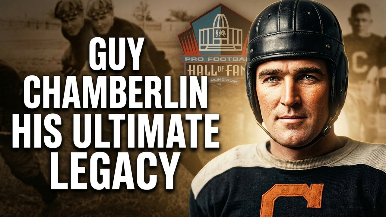 GUY CHAMBERLIN NFL HALL OF FAME CAREER | GUY CHAMBERLIN NFL CAREER ...