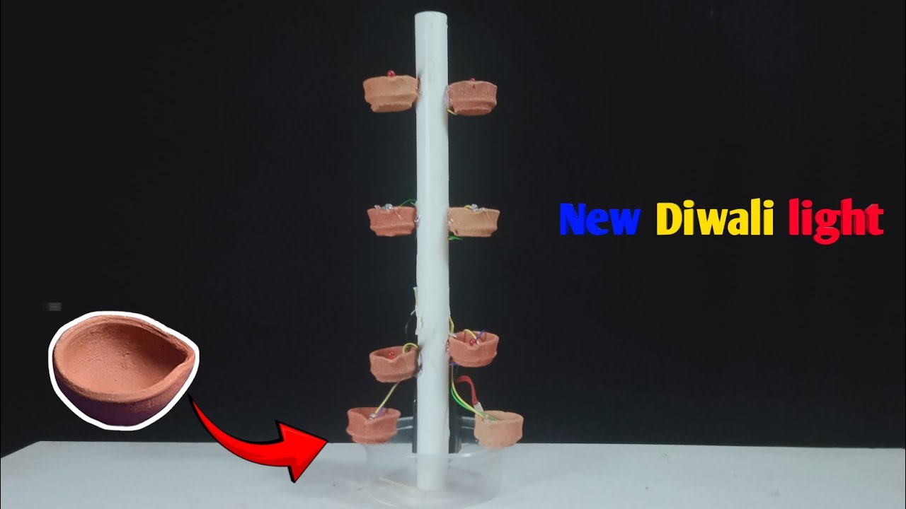 How To Make Diwali Light||घर में बनाओं दिवाली के लिए Decoration light|I ...