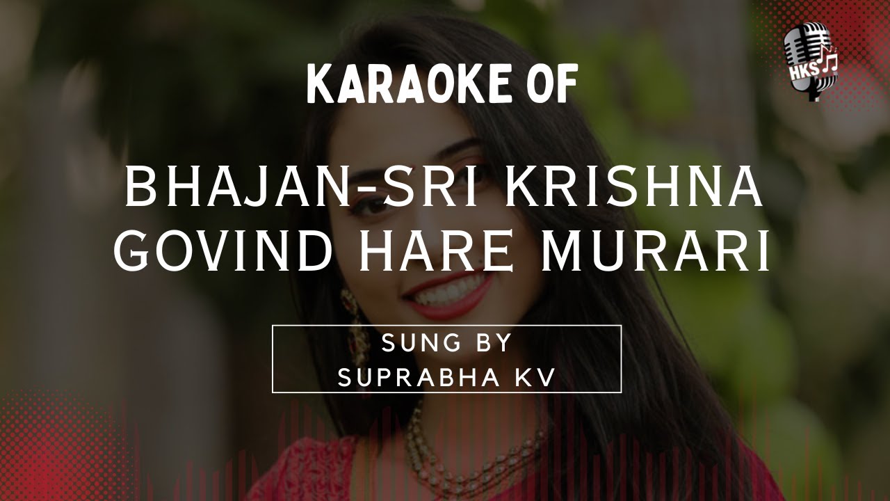 Unplugged - Sri Krishna Govind Hare Murari | Unplugged Karaoke Songs ...
