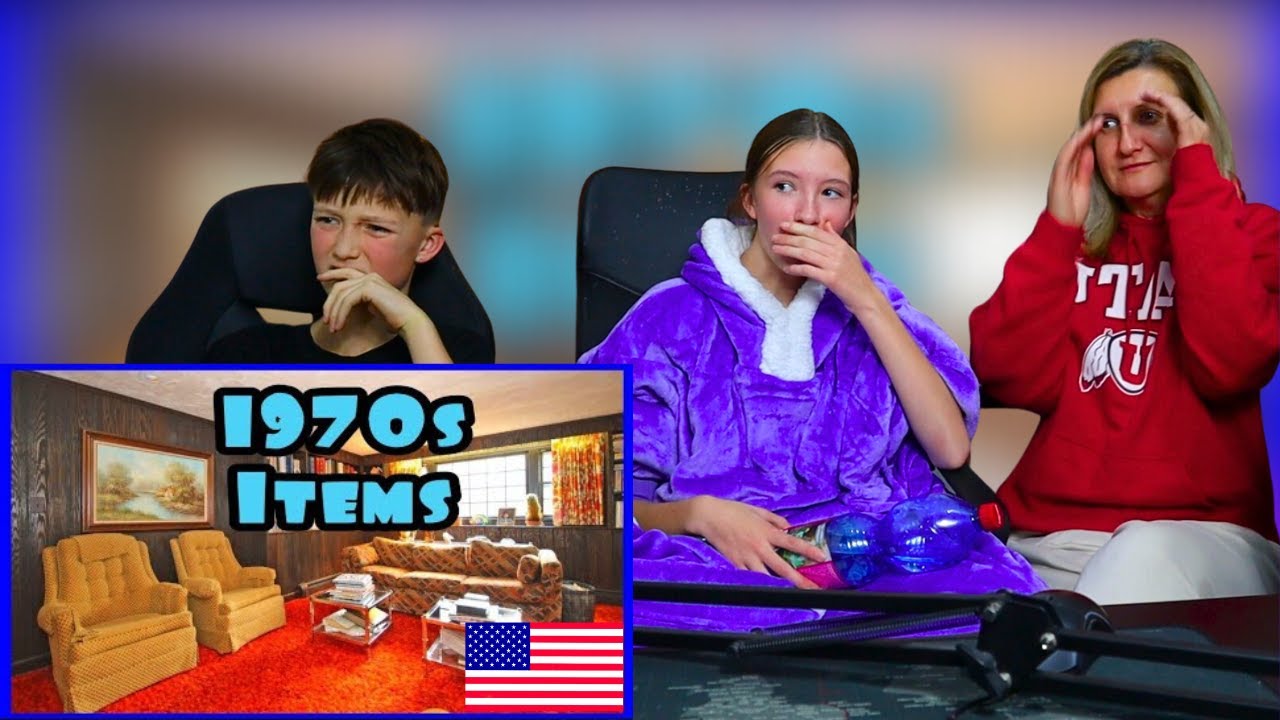 Graham Family Reacts To 1970s Things Found In Every American Home - YouTube