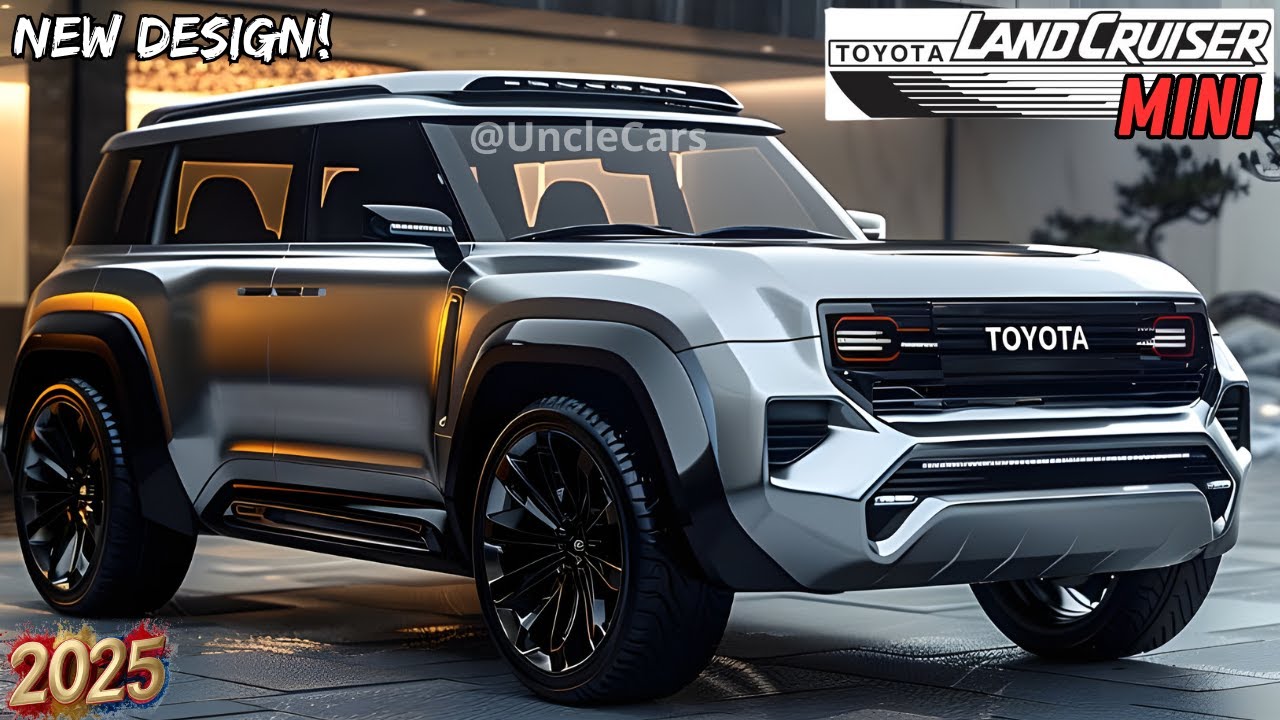 New DESIGN! 2025 Toyota Land Cruiser Mini - Small Size, Big Adventure ...