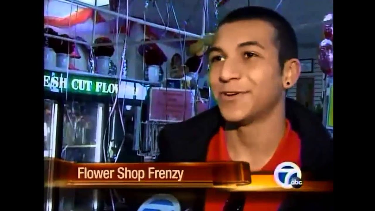 Channel 7 WXYZ: Valentine's Day with Wesley Berry Flowers - YouTube