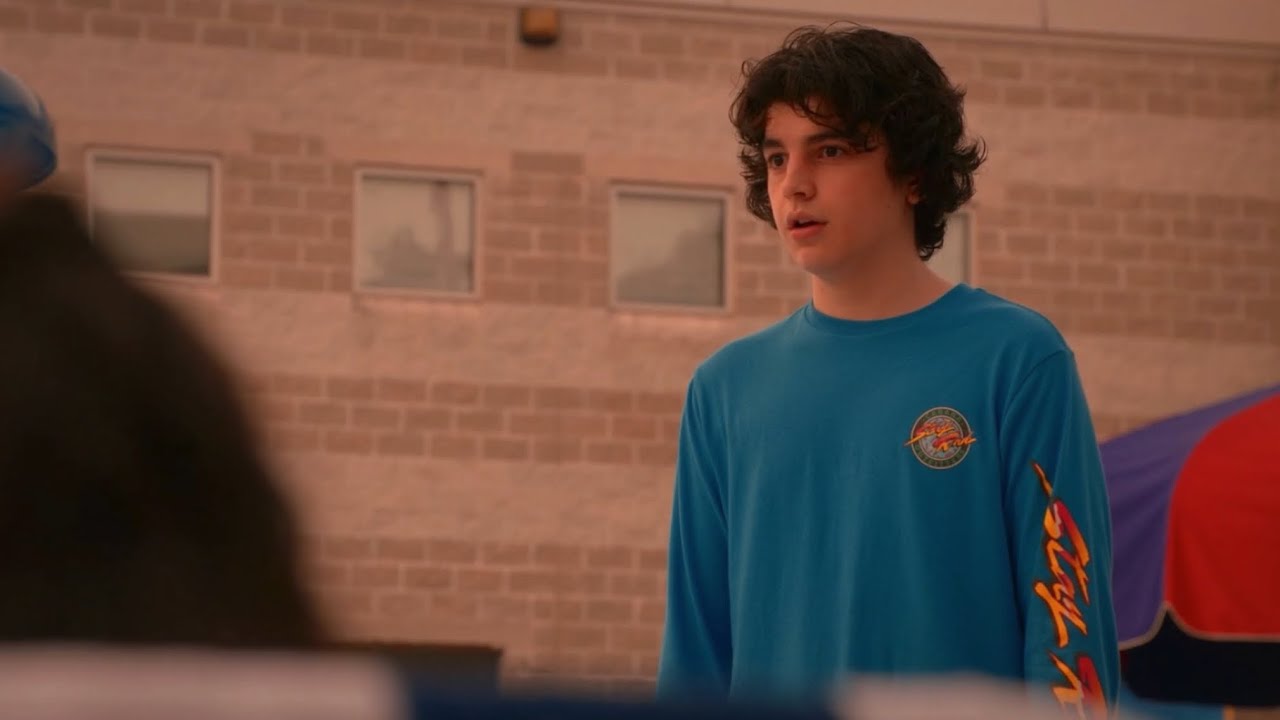 Anthony staring at Sam’s friends | S5E4 | Cobra Kai - YouTube