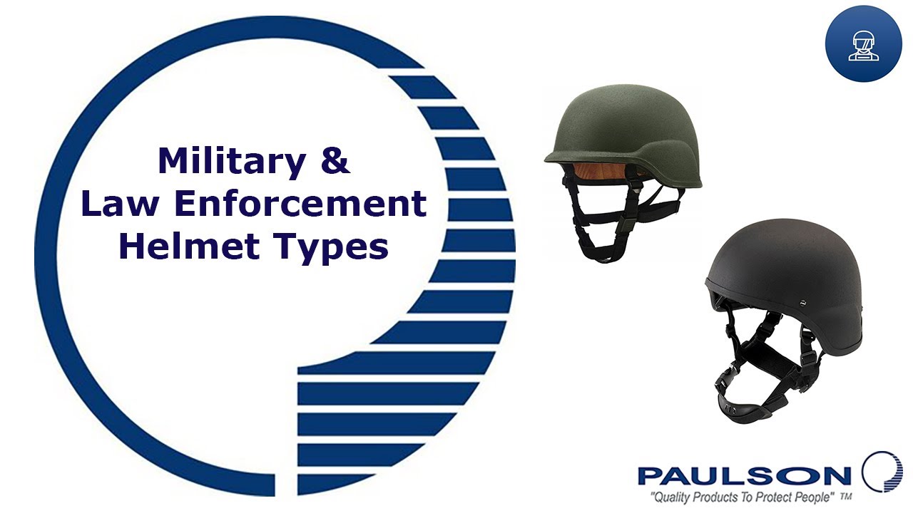 Military & Law Enforcement Helmet Types - YouTube