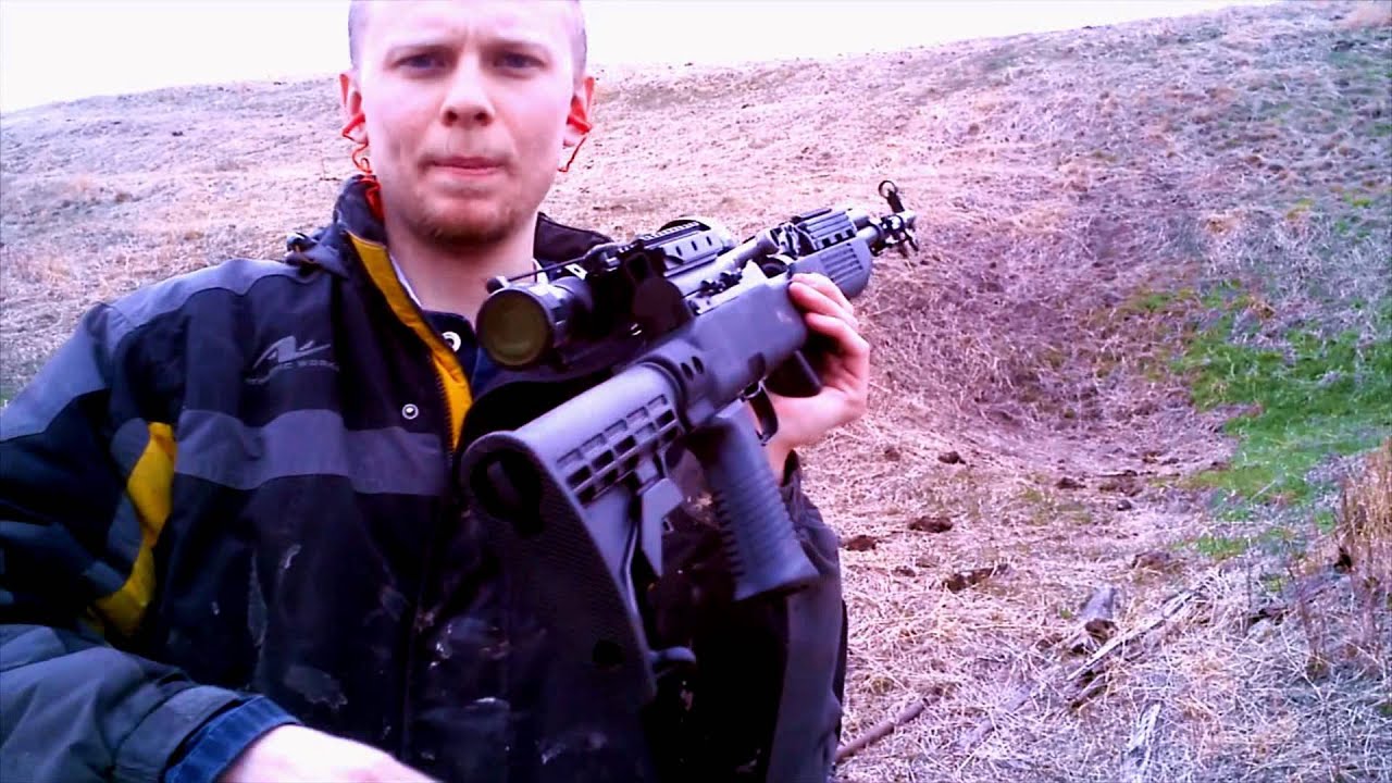 SKS Shooting Firing Tactical - YouTube