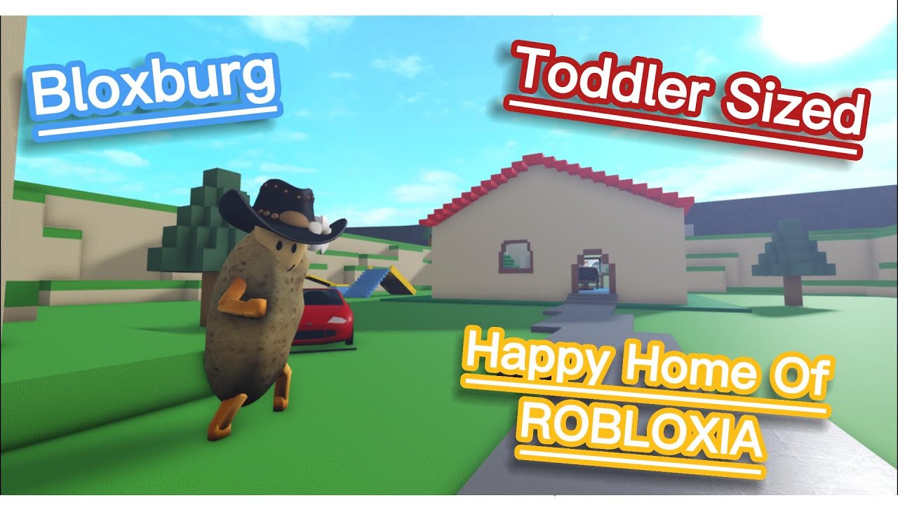 building a Toddler Version of [ THE HAPPY HOME OF ROBLOXIA ] in ...
