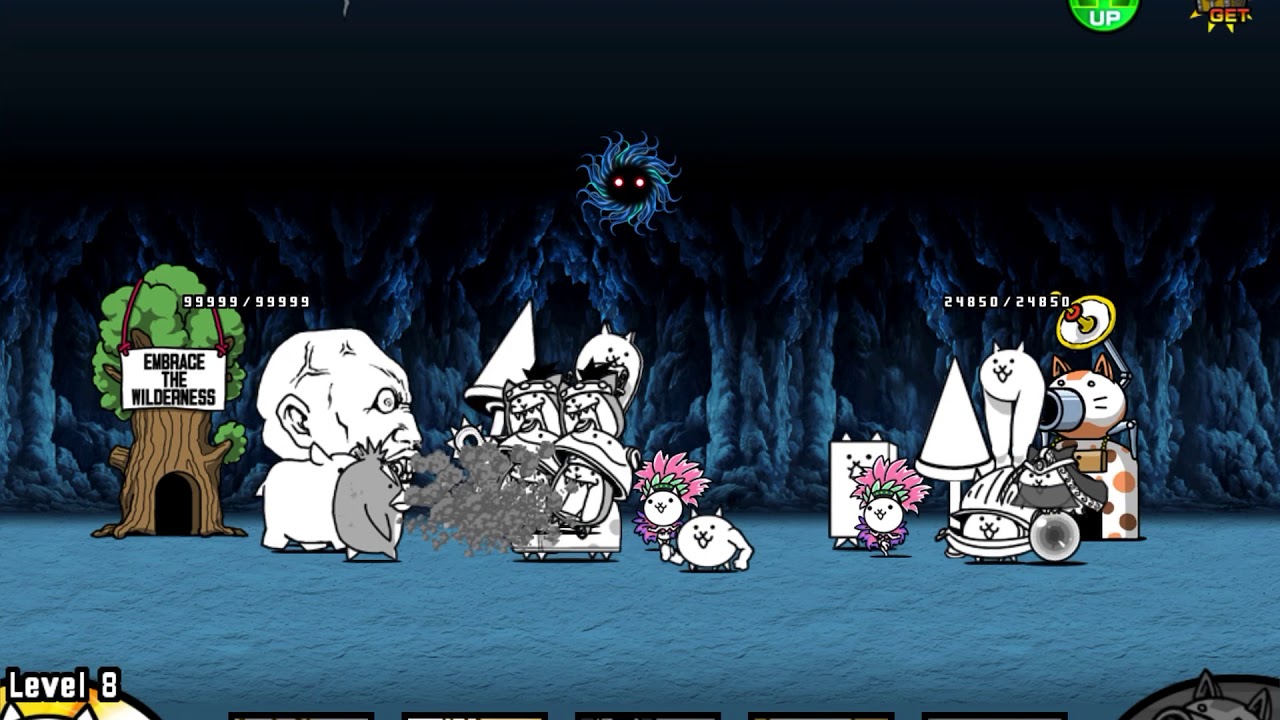 The Battle Cats - Moon map, Empire of Cats Chap.1 - YouTube