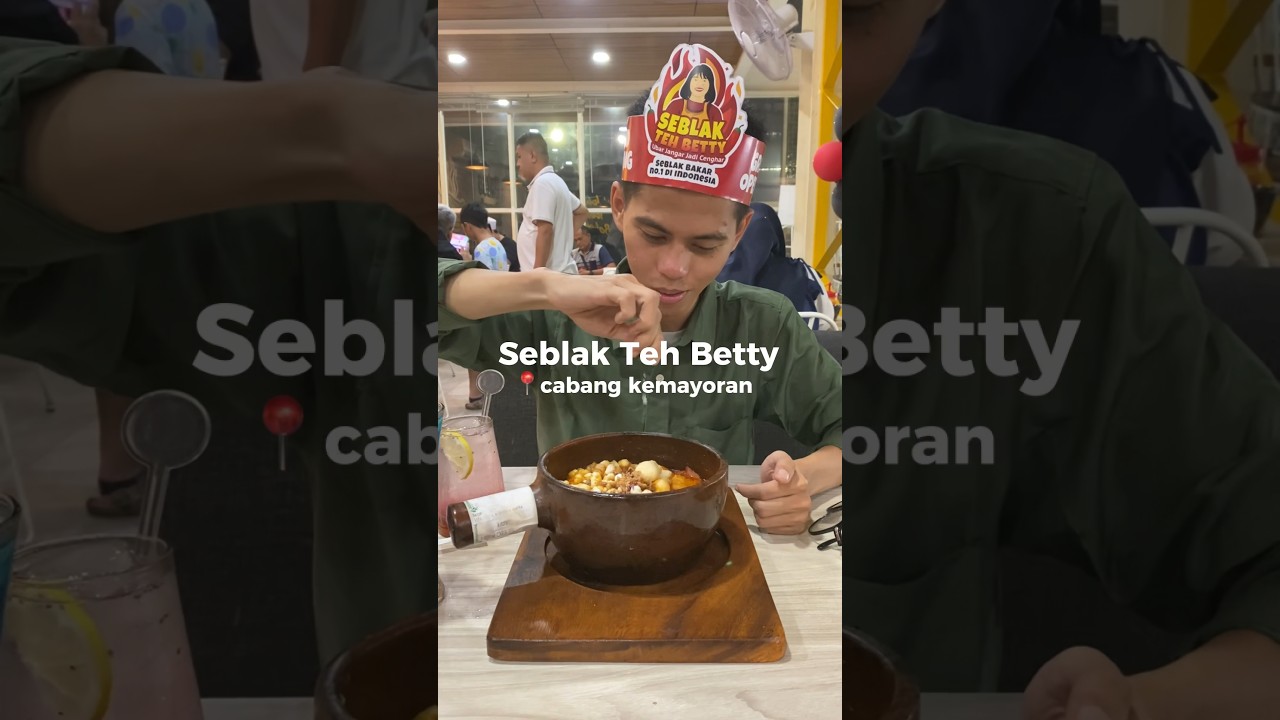 Seblak teh betty cabang kemayoran - YouTube