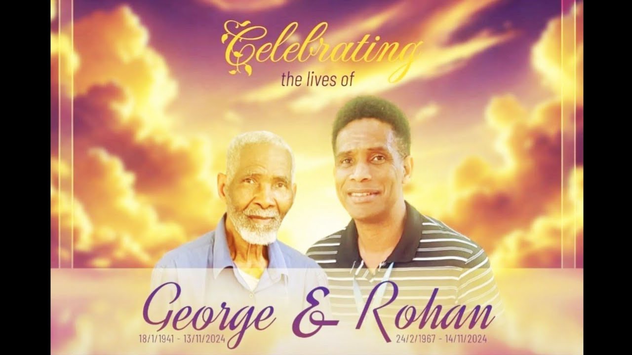 Celebrating the Life of George & Rohan Goldsmith II November 30, 2024 ...