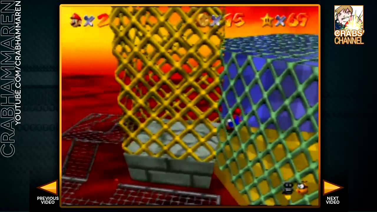 Let's Play Super Mario 64 Episode 12: Bowser's Submarine - YouTube