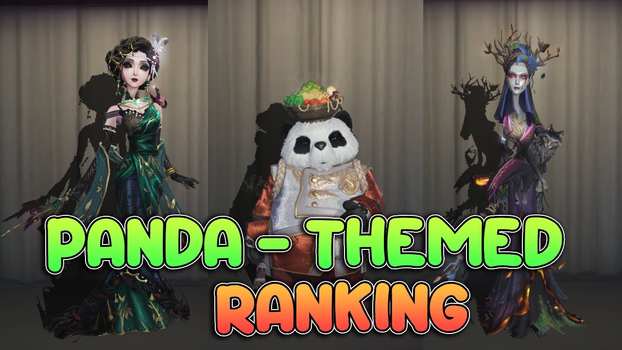 Panda-Themed RANKING!! / Identity V - YouTube