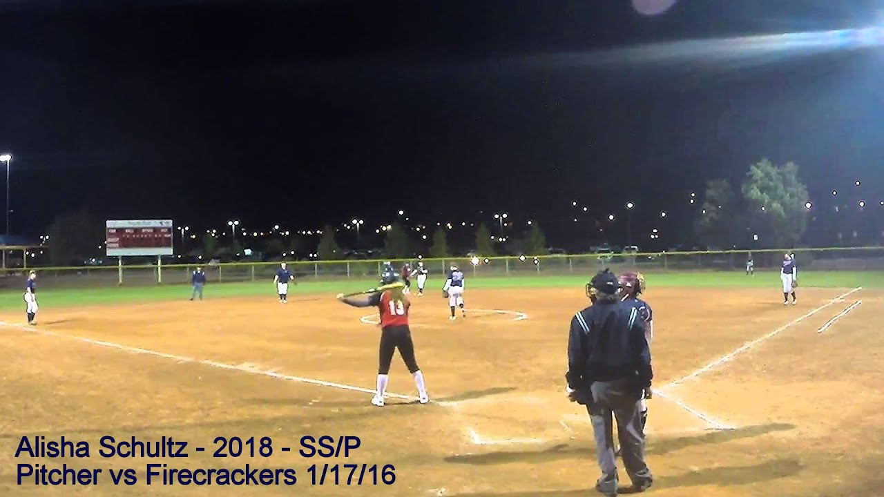 Alisha Schultz - 2018 - SS/P - Pitching Clip 2 011716 - YouTube