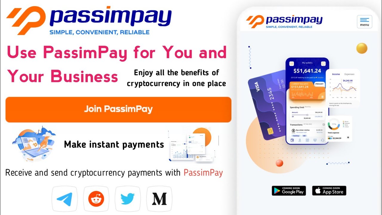 New Best Token Projct Passimpay - YouTube