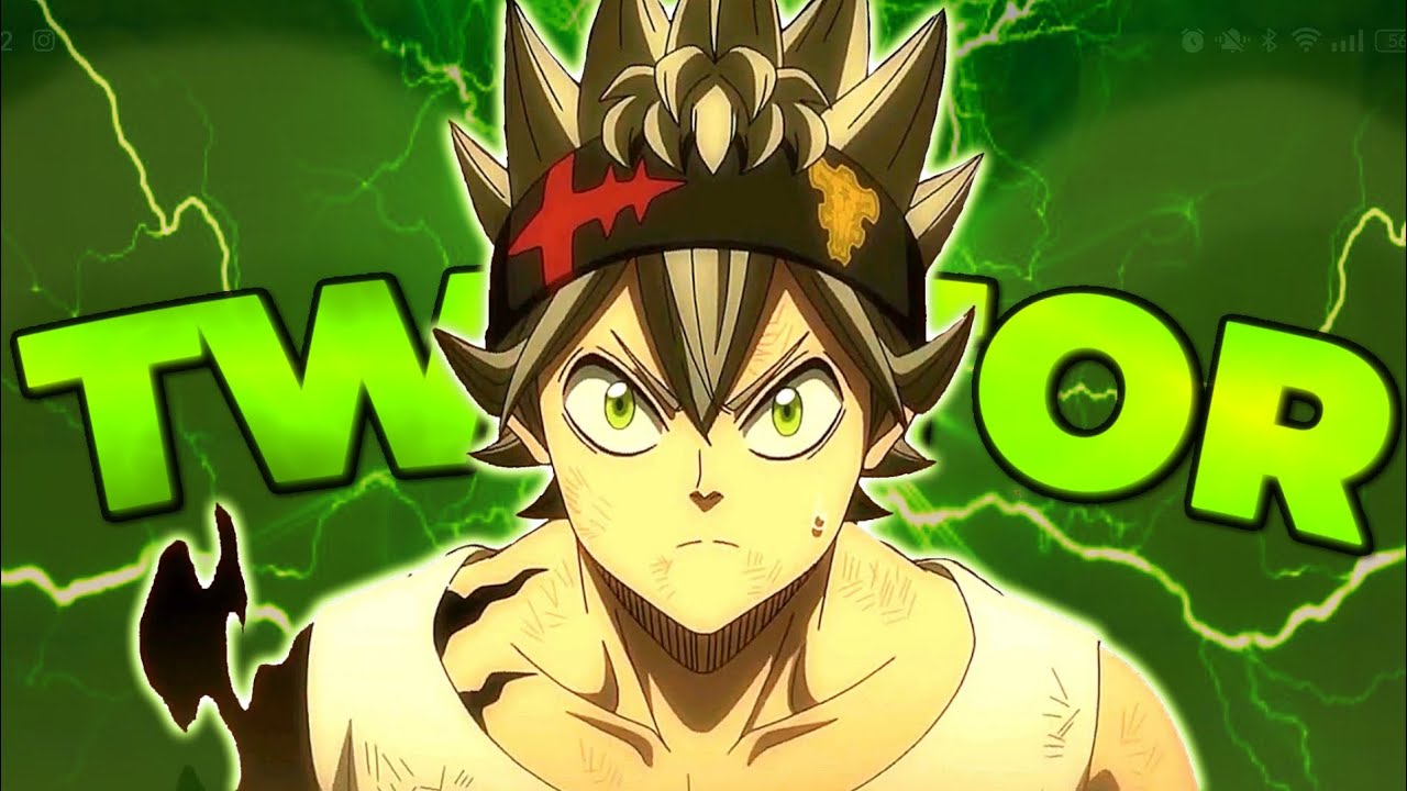 Asta Badass Twixtor 4K CC + No CC + No Warp + 60fps [Black Clover ...