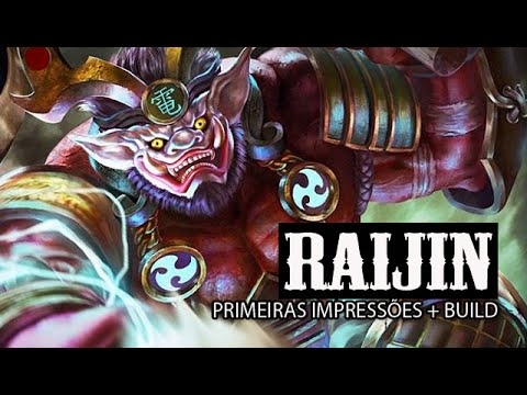 SMITE: Raijin - Primeiras impressões + build "NEW GOD" - YouTube