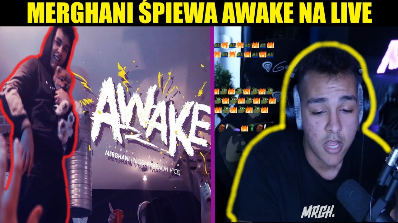 MERGHANI ŚPIEWA AWAKE NA LIVE * koncert * - YouTube