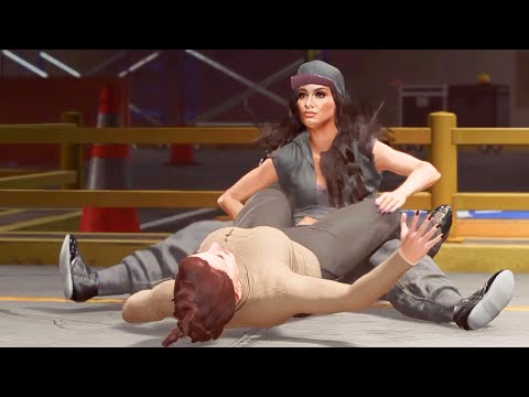 Abella Danger attacks Merilyn Sakova backstage!