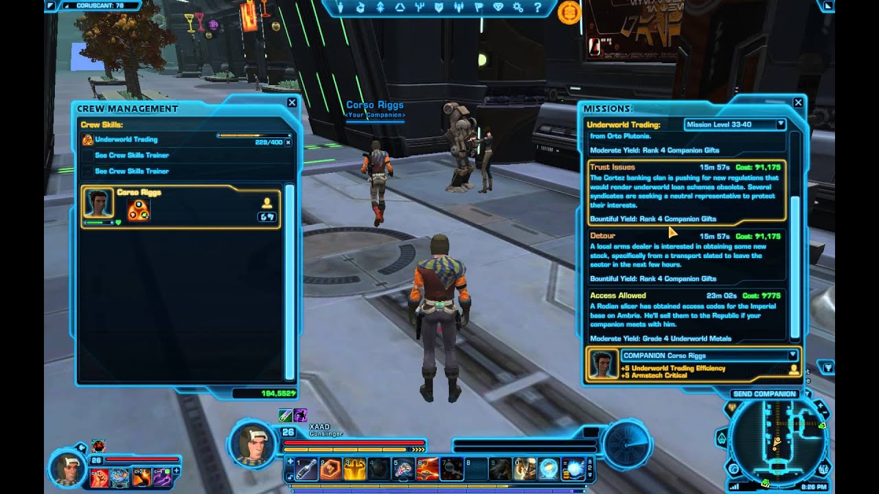 SWTOR - Come Back Corso - 189 - YouTube