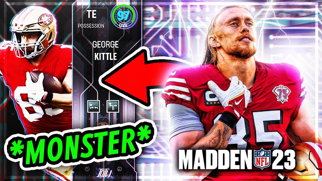GEORGE KITTLE PLAYS LIKE A DOG OFF A LEASH - Madden 23 Ultimate Team ...