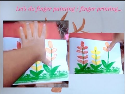 Finger Painting | Finger Printing | Grade 3 - YouTube
