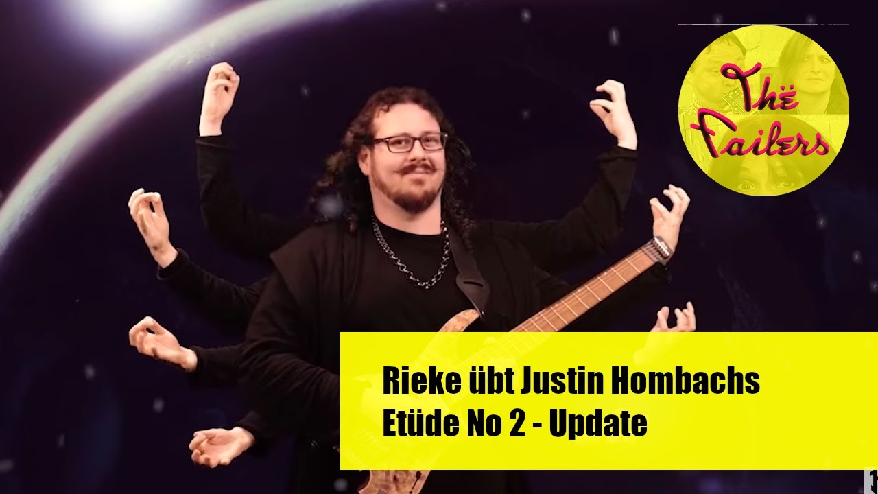 Rieke übt Justin Hombach´s Etüde No2 - Update - YouTube