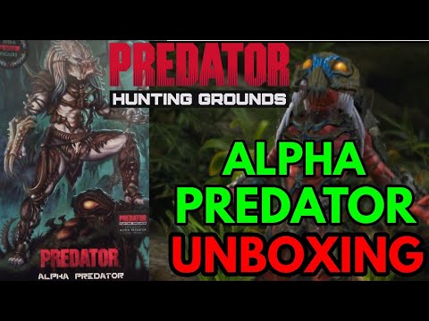 ALPHA PREDATOR UNBOXING (NECA) | PREDATOR: HUNTING GROUNDS CODE - YouTube