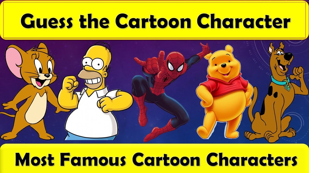 #10 PART - 1 Guess the Cartoon Character in 5sec | 90's & 2k Kids ...