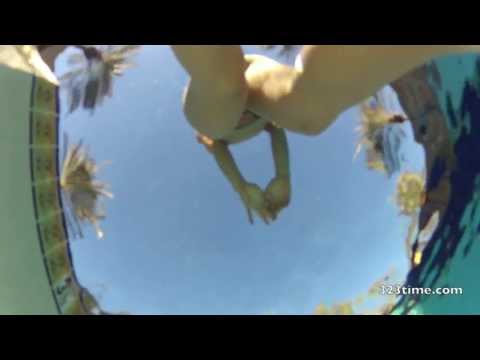 Slow motion Underwater Bikini Lena Nicole